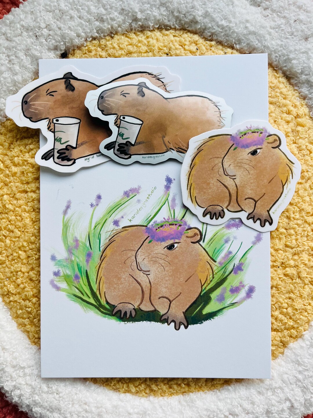 Capybara Bundle - Etsy