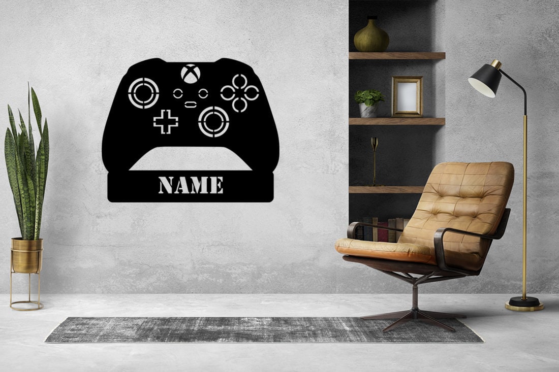 Xbox Controller Wall Design Laser Cut Files Instant Download svg, Dxf ...