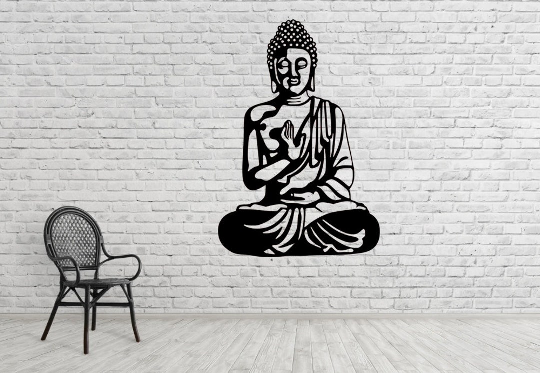Buda Wall Design Laser Cut Files Instant Download (svg, Dxf, Ai, Pdf ...