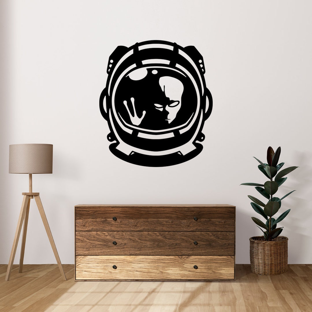 Alien Wall Design Laser Cut Files Instant Download (svg, Dxf, Ai, Pdf ...