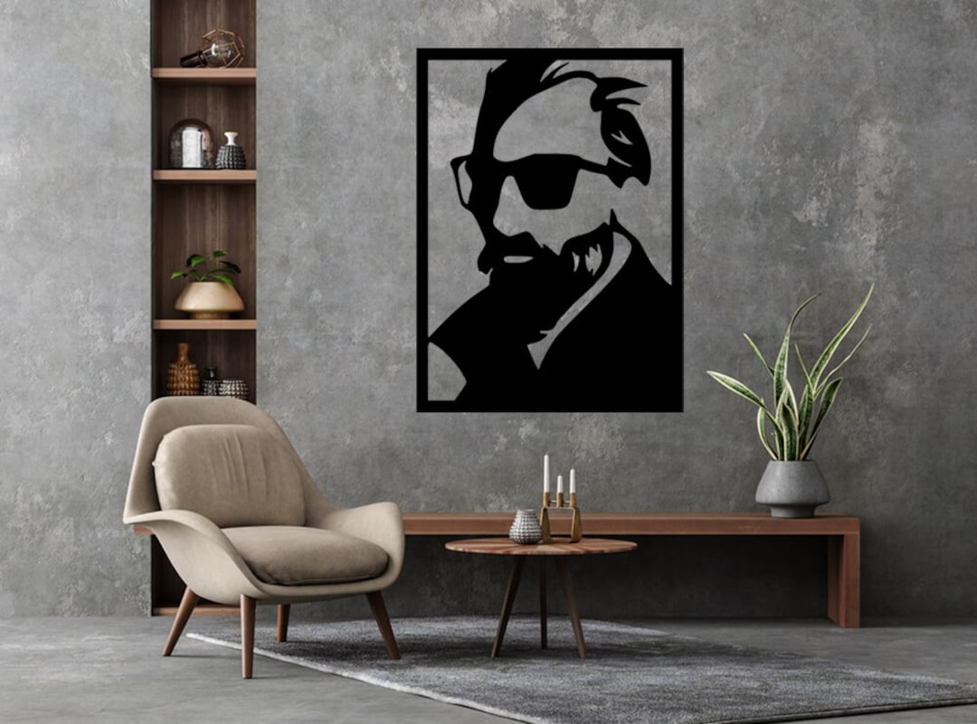 Vincent Van Gogh Wall Design Laser Cut Files Instant Download (svg, Dxf ...
