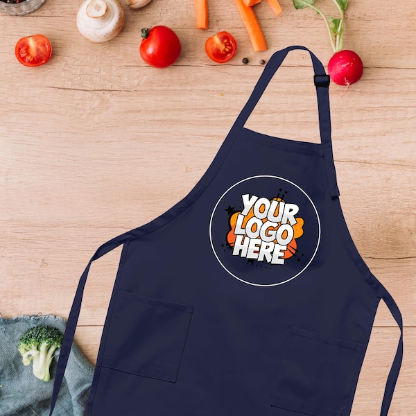 Custom Logo Apron - Etsy
