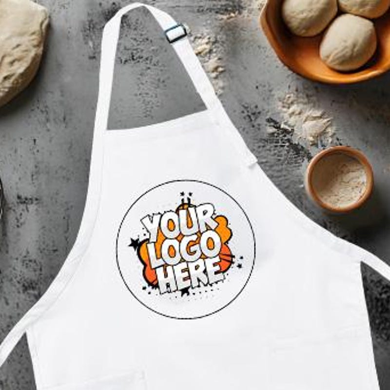 Customize Apron Logo Text - Etsy
