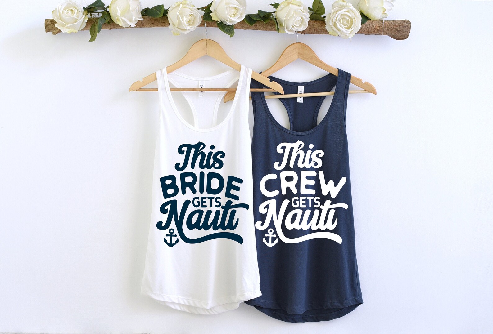 Nauti Bride Shirt, Nauti Crew Shirt, Nautical Bachelorette Shirts ...