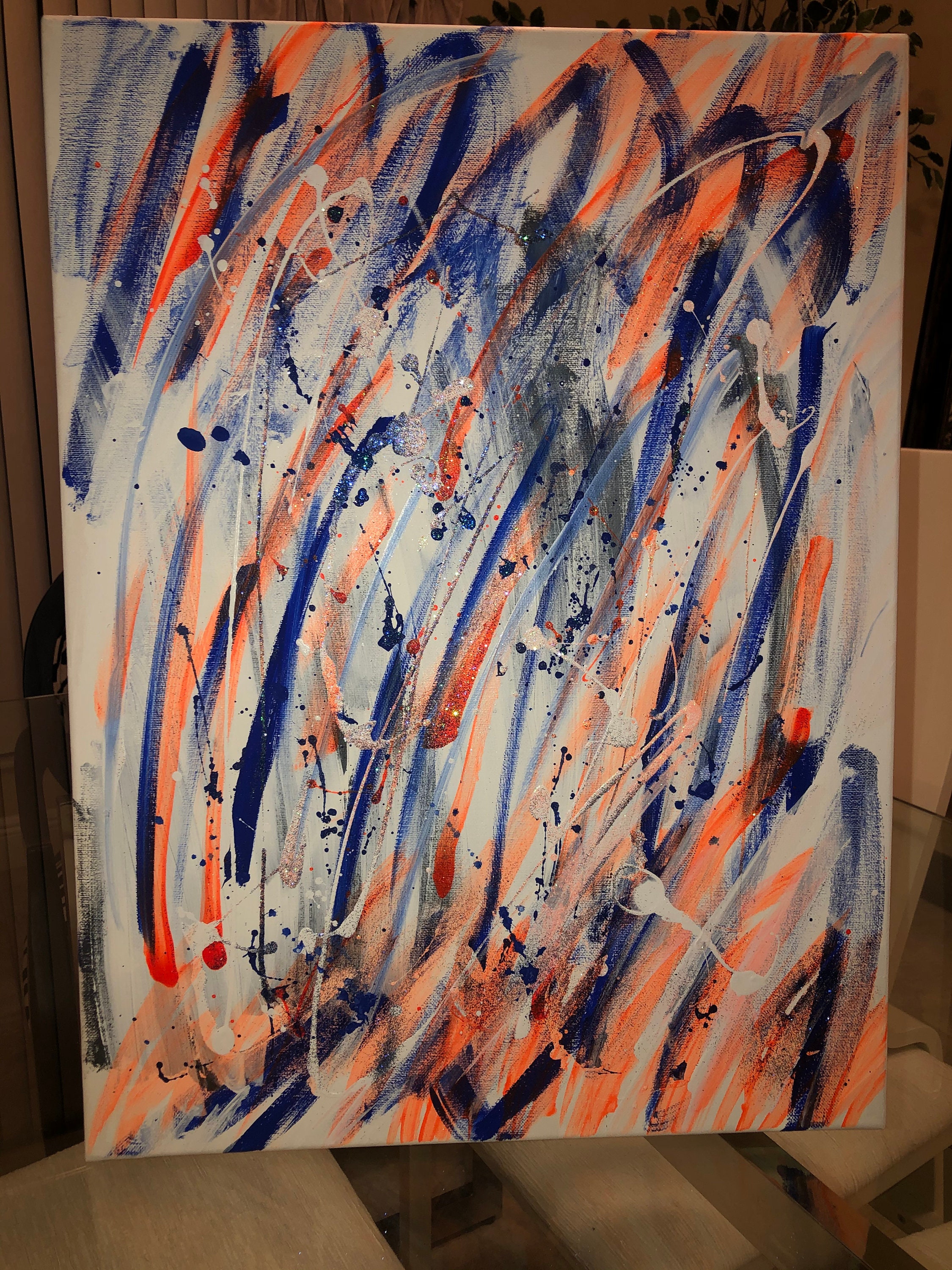 Gator Energy Original Abstract Art - Etsy