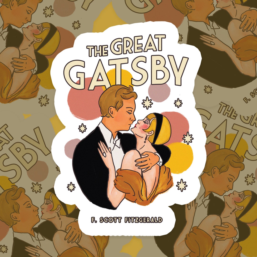 The Great Gatsby Bubble-free Stickers - Etsy