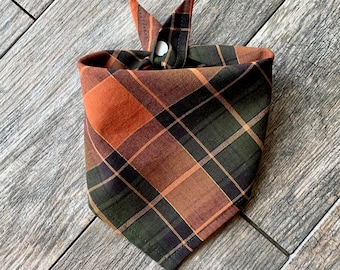 Fall Dog Bandana Over the Collar Fall Dog Bandana Custom Dog - Etsy