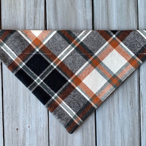 Fall Dog Bandana Over the Collar Fall Dog Bandana Custom Dog - Etsy