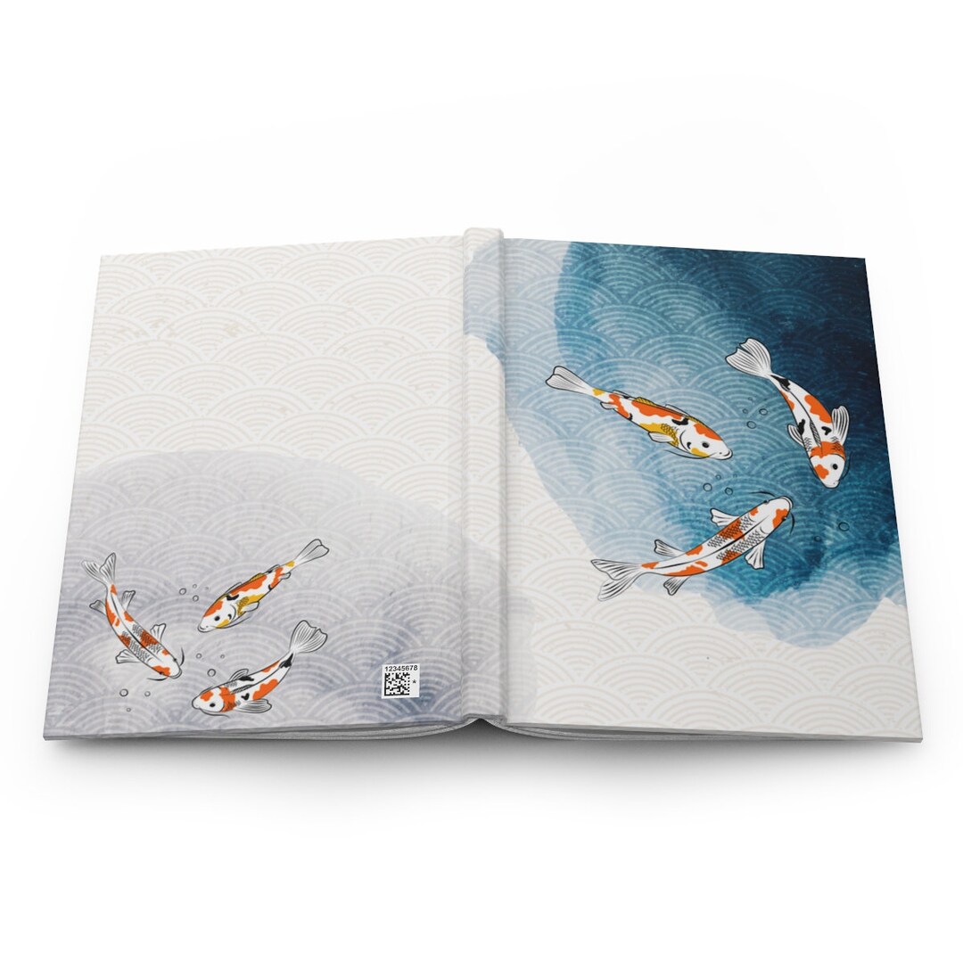 Gratitude Journal Koi Fish Notebook Spirit Animal Gift Meditation ...