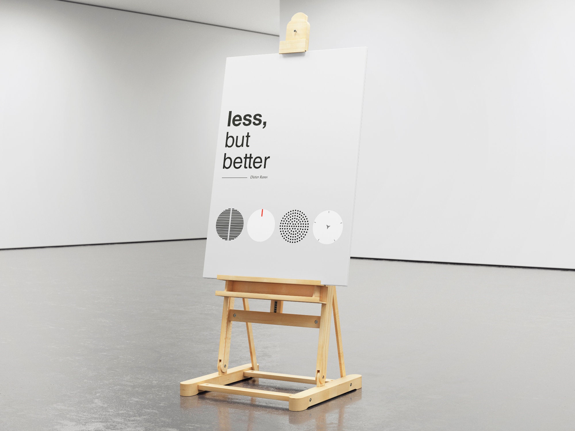 Dieter Rams Poster Less but Better Design Quotes Dieter | Etsy India