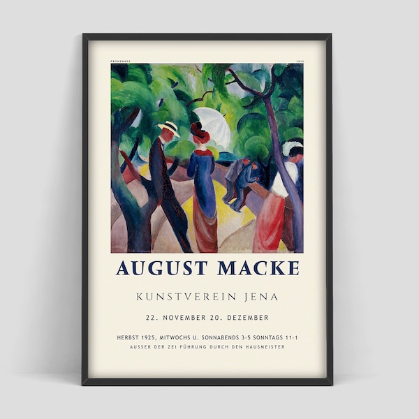 August mache poster - Etsy.de