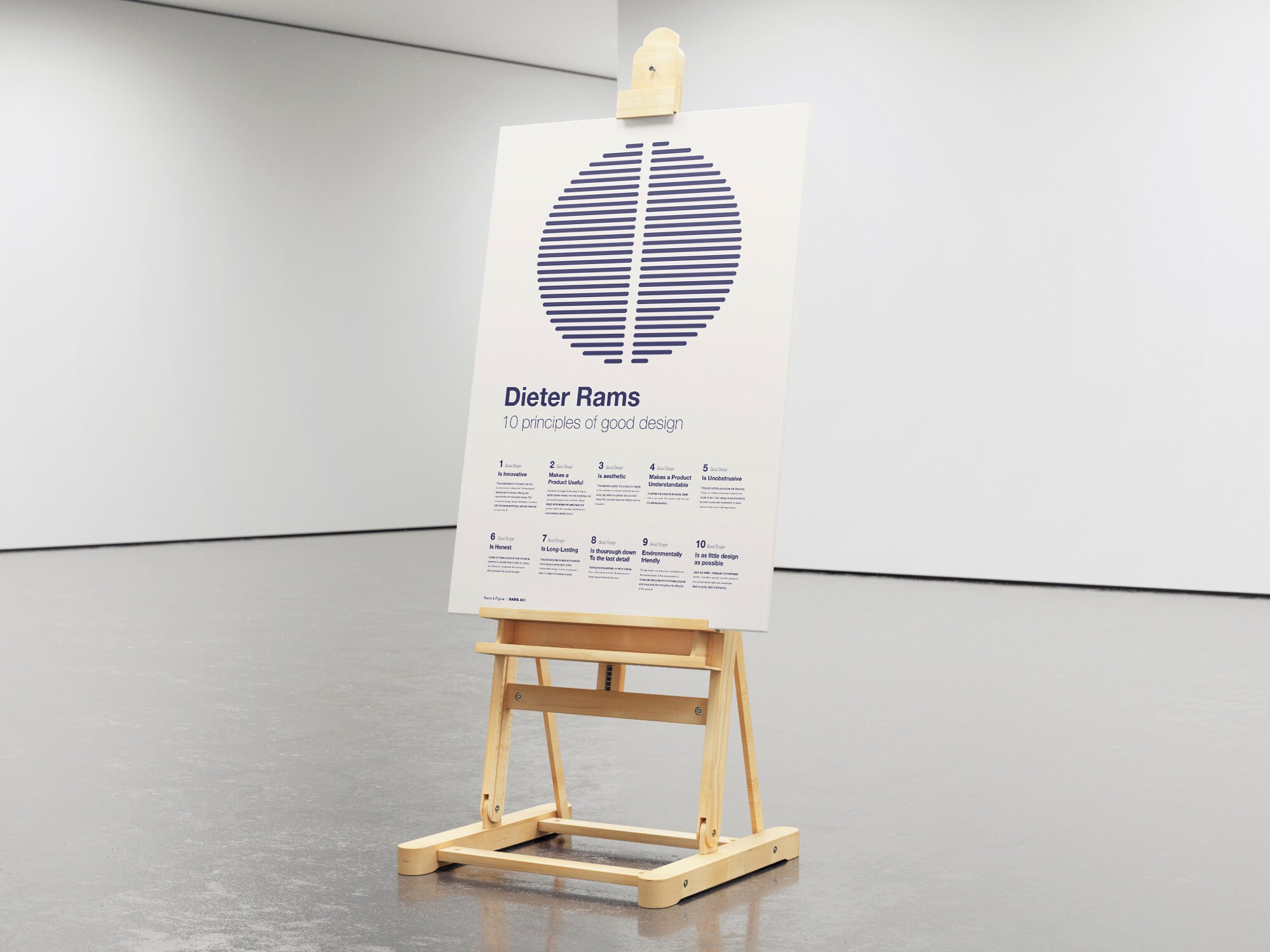 Dieter Rams Poster 10 Principles of Good Design Design | Etsy Canada