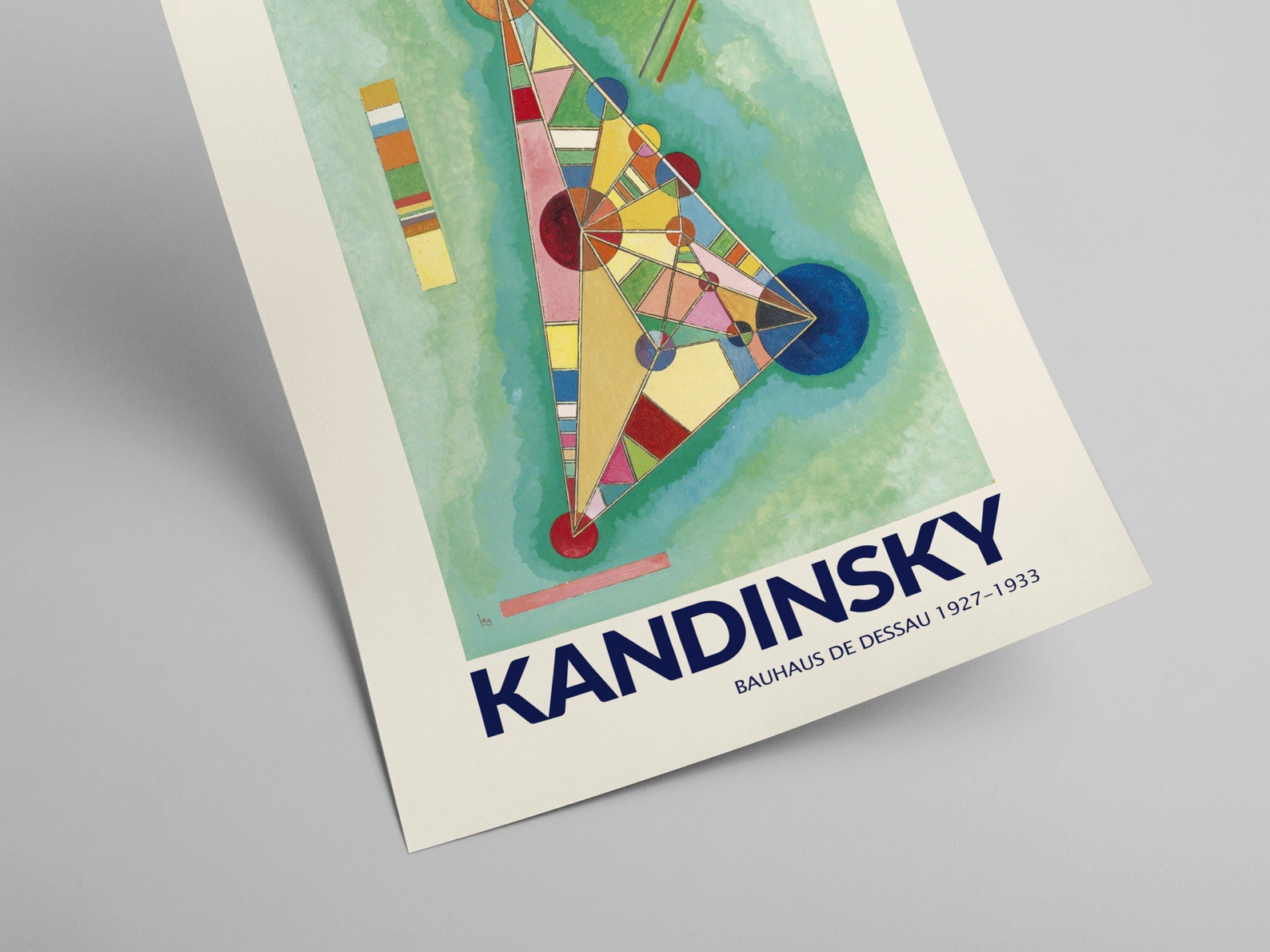 Wassily Kandinsky Poster art Exhibition Poster Kandinsky | Etsy
