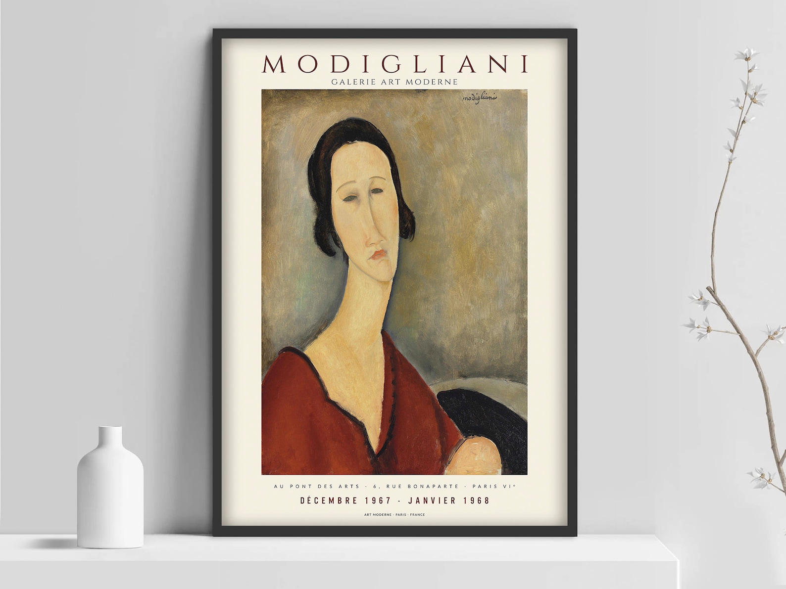 Modigliani Exhibition Print Amedeo Modigliani Art Print - Etsy Ireland