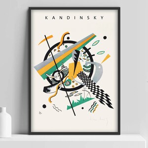 Wassily Kandinsky Poster, Art Exhibition Poster, Kandinsky Abstract ...