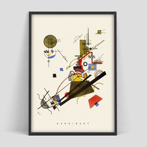 Wassily Kandinsky Poster Art Exhibition Poster Kandinsky | Etsy