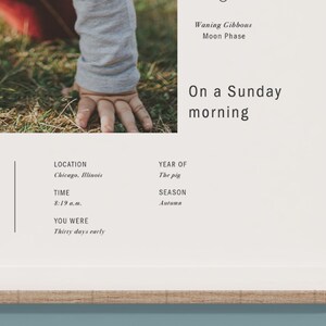 CUSTOM Baby Birth Stat Poster Sign Announcement DIGITAL DOWNLOAD - Etsy