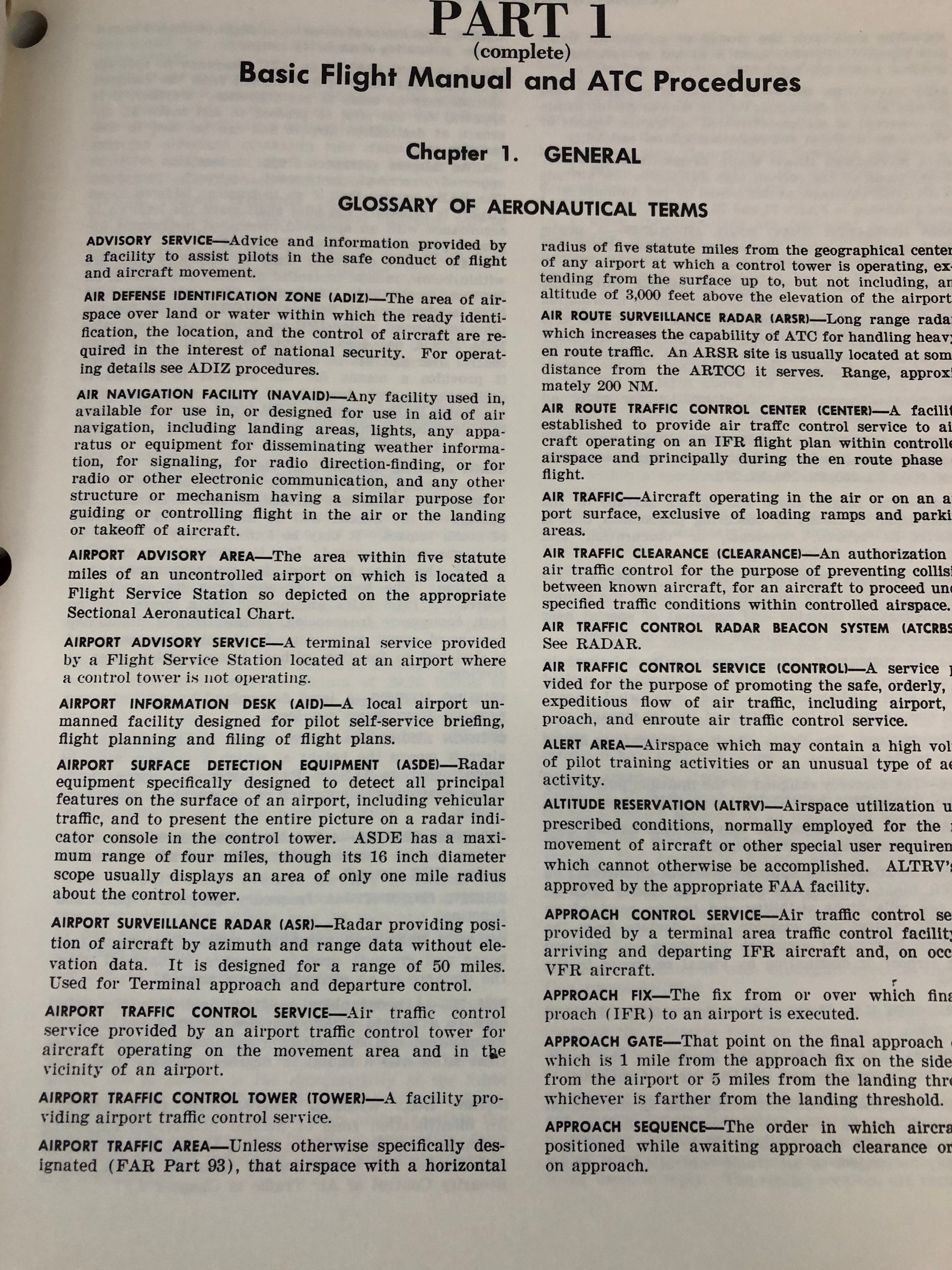 Airmans Information Manual : Special Pilot Training Edition - Etsy