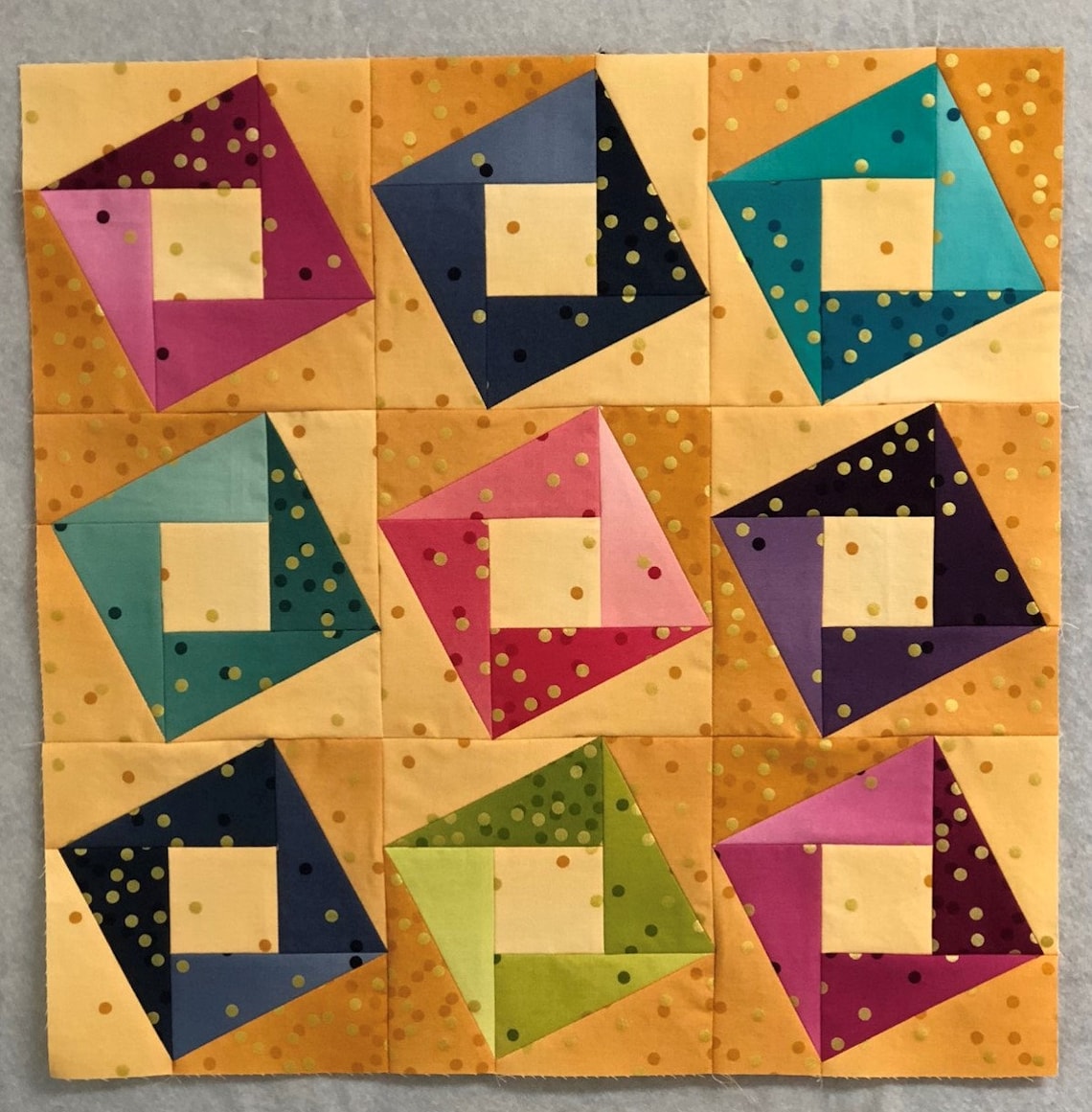 Square Peg Quilt Pattern - Etsy