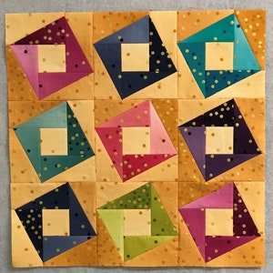Square Peg Quilt Pattern - Etsy