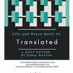 Translated Quilt Pattern - Etsy