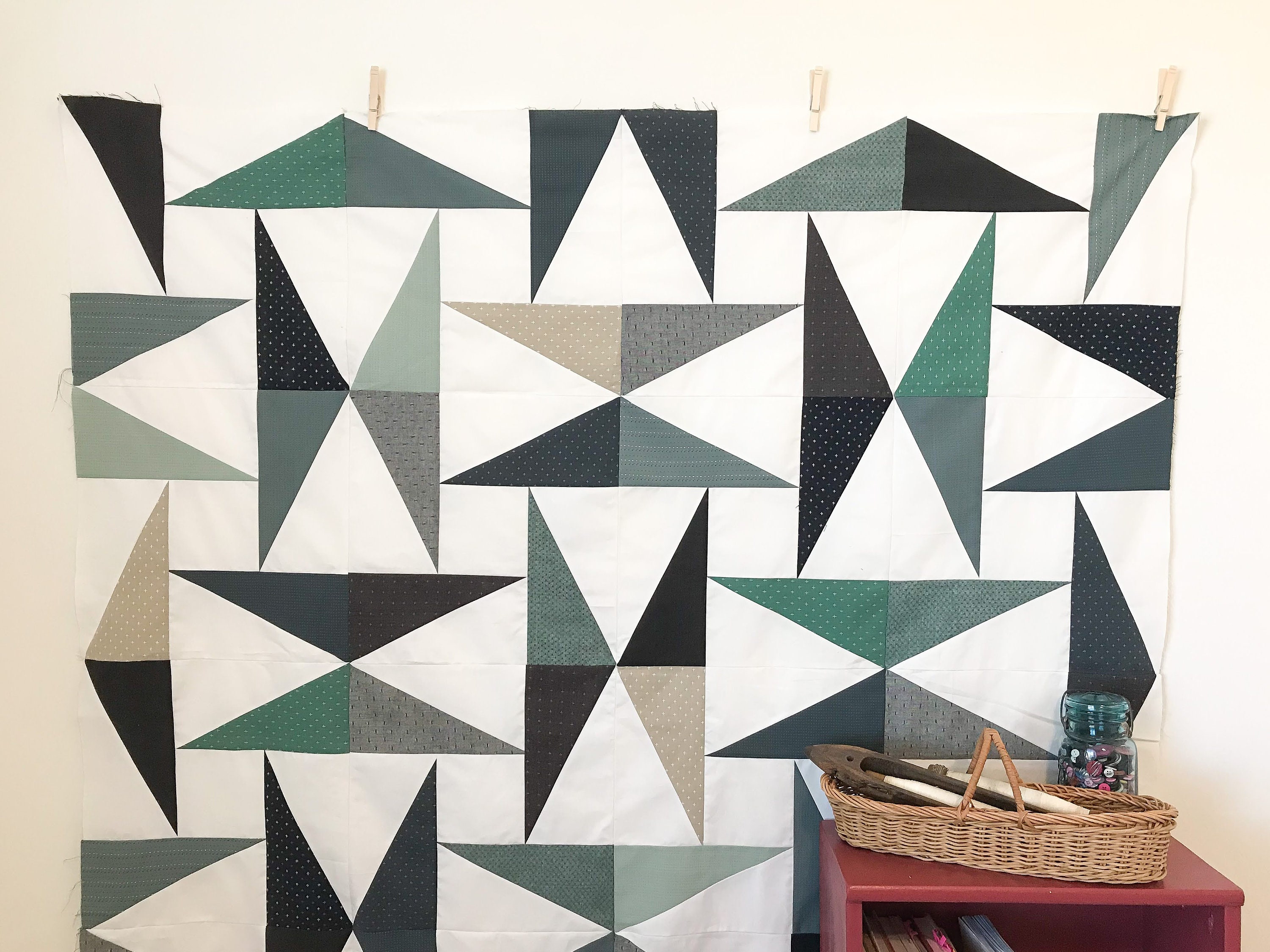 Square Peg & Black Tie Affair Quilt Patterns | Etsy