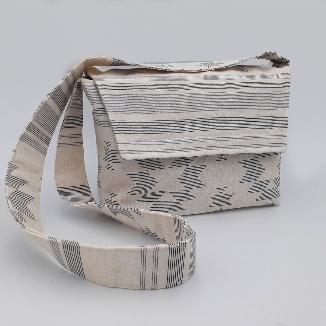 Designer Aztec White Crossbody Bag Aztec Tribal Boho Aztec White ...