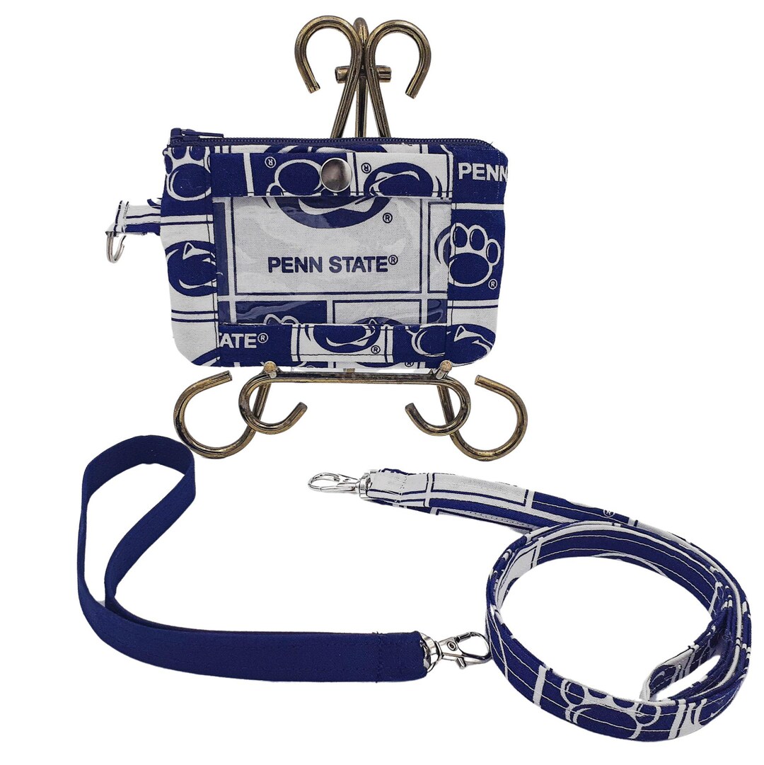 Penn State Lanyard Wristlet: Compact ID Badge Holder Wallet - Etsy