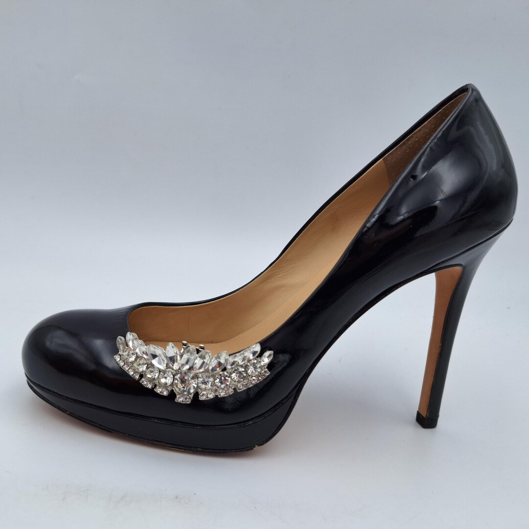 Single Crystal Decorative Shoe Clip | Elegant Clip-on Jewelry for ...