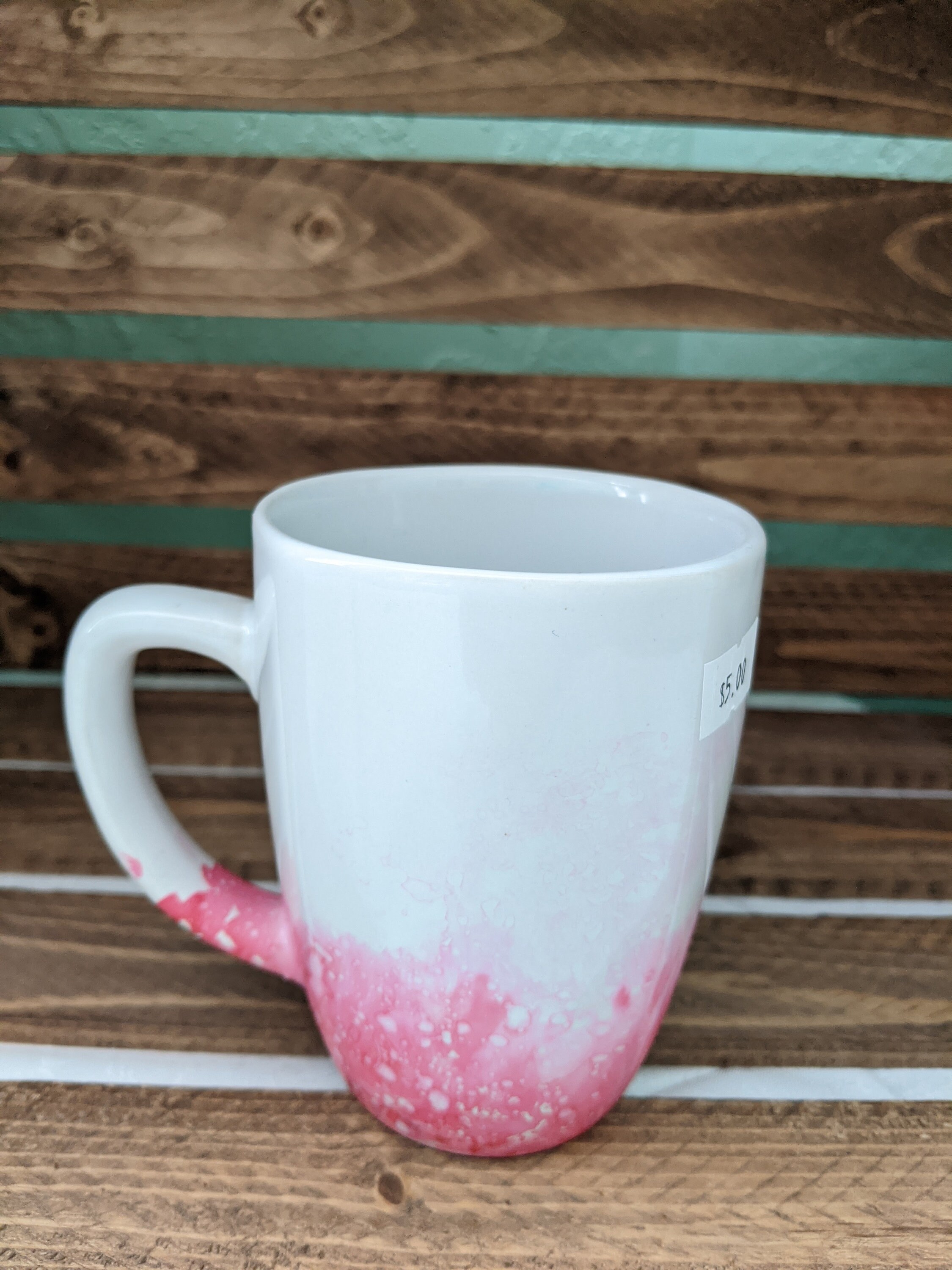 Alcohol Inked Coffee Mug - Etsy