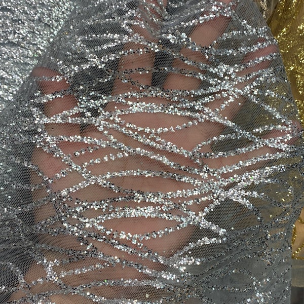 Glitter Mesh Fabric - Etsy