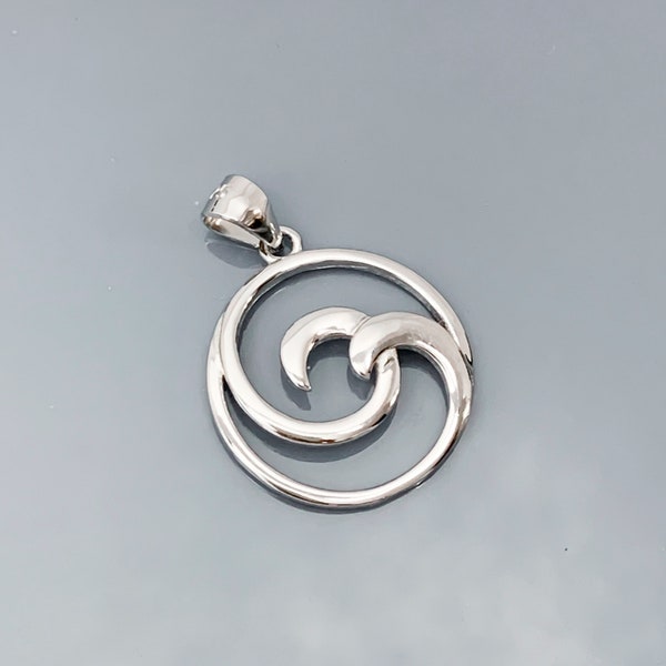 Wave Pendant - Etsy