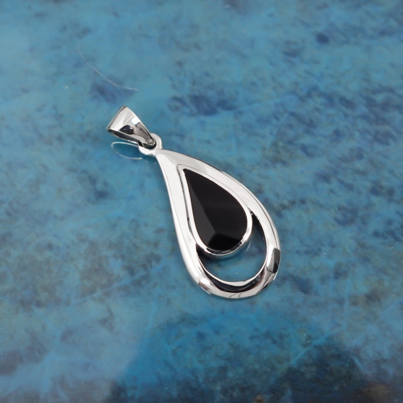 Teardrop Pendant - Etsy