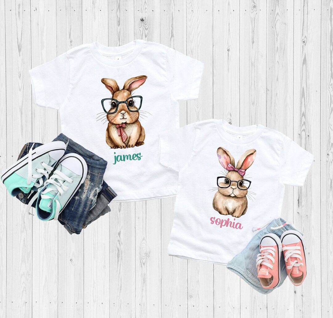 Personalized Easter Shirt, Matching Sibling Easter Shirts, Boys Easter ...