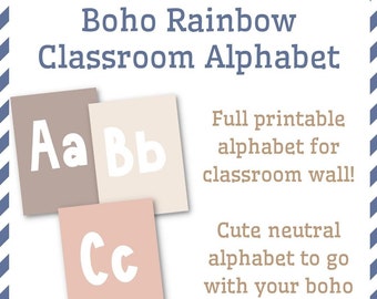 Classroom Theme Rainbow - Etsy