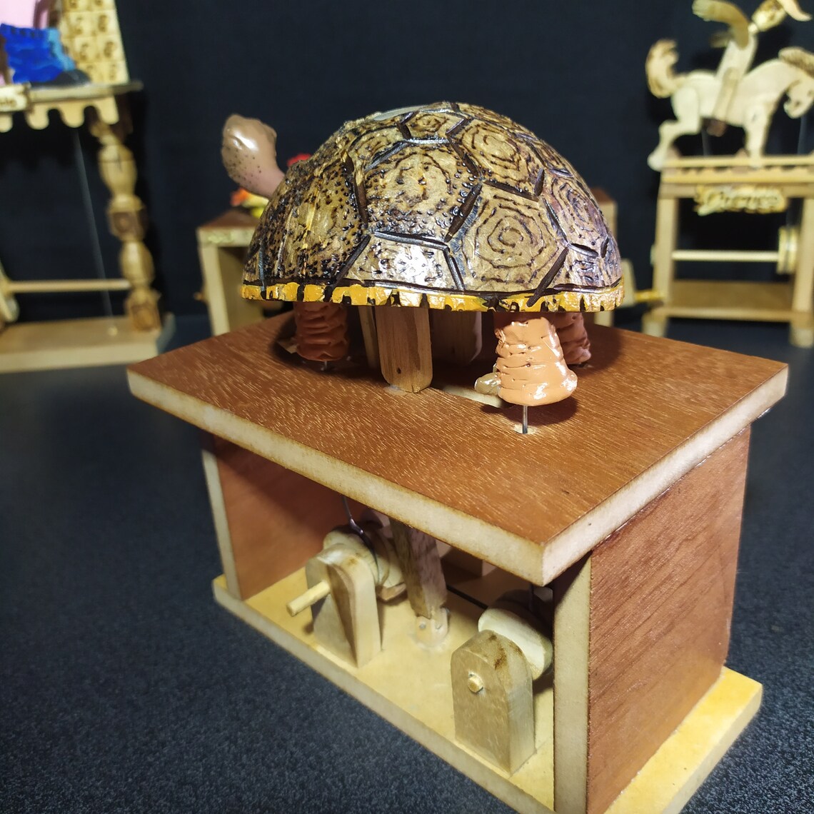 GALAPAGO TURTLE AUTOMATA - Etsy