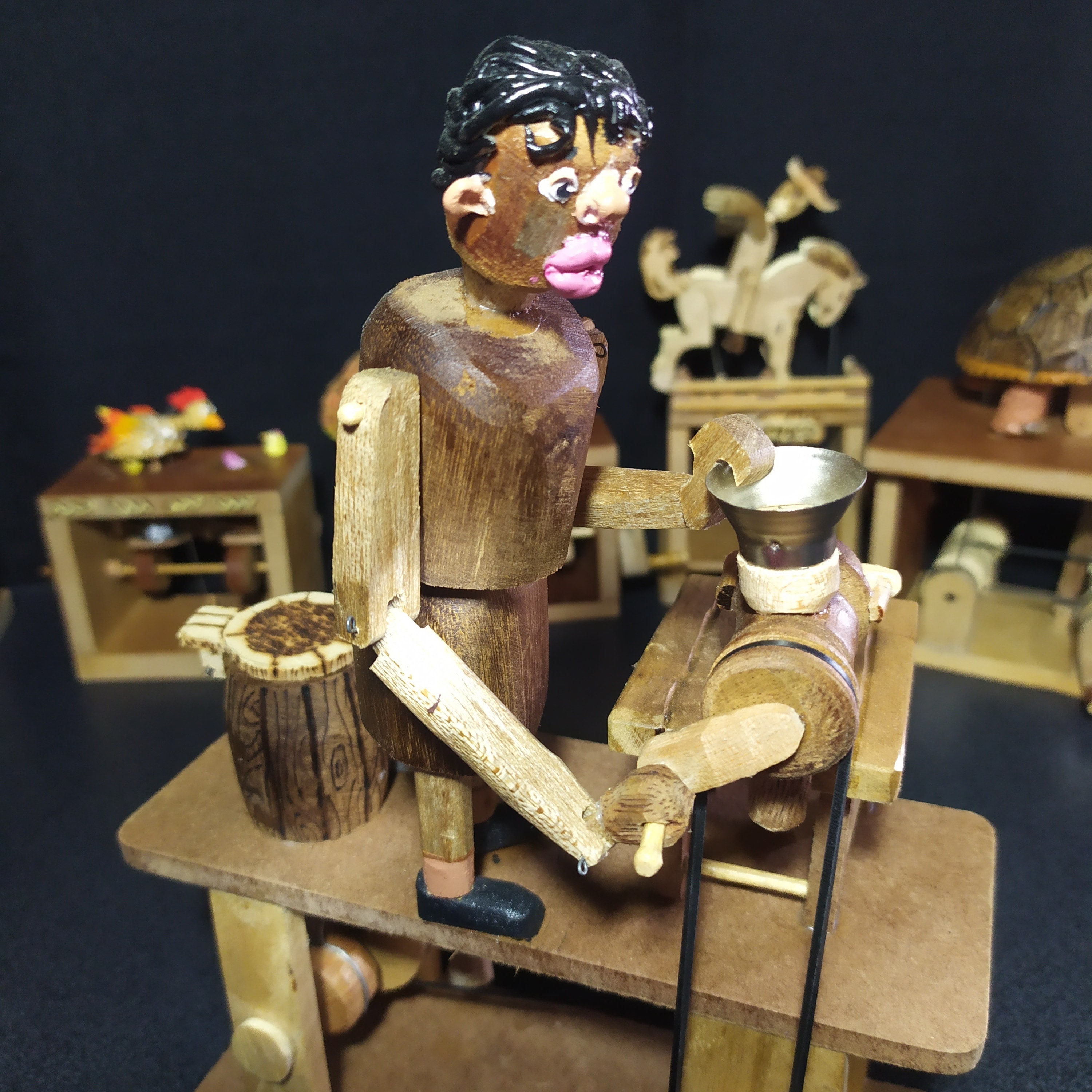 HAND MILL AUTOMATA - Etsy