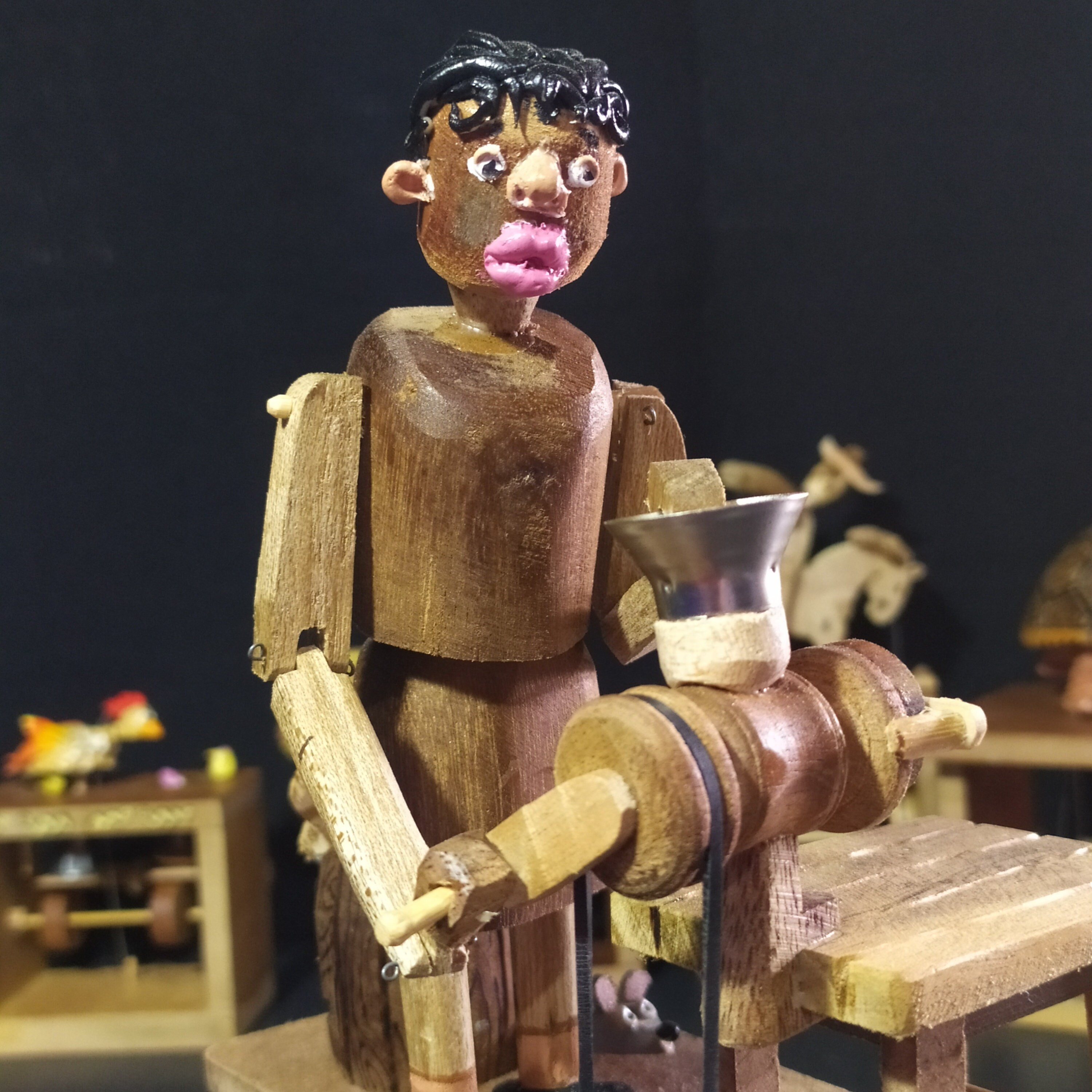 HAND MILL AUTOMATA - Etsy