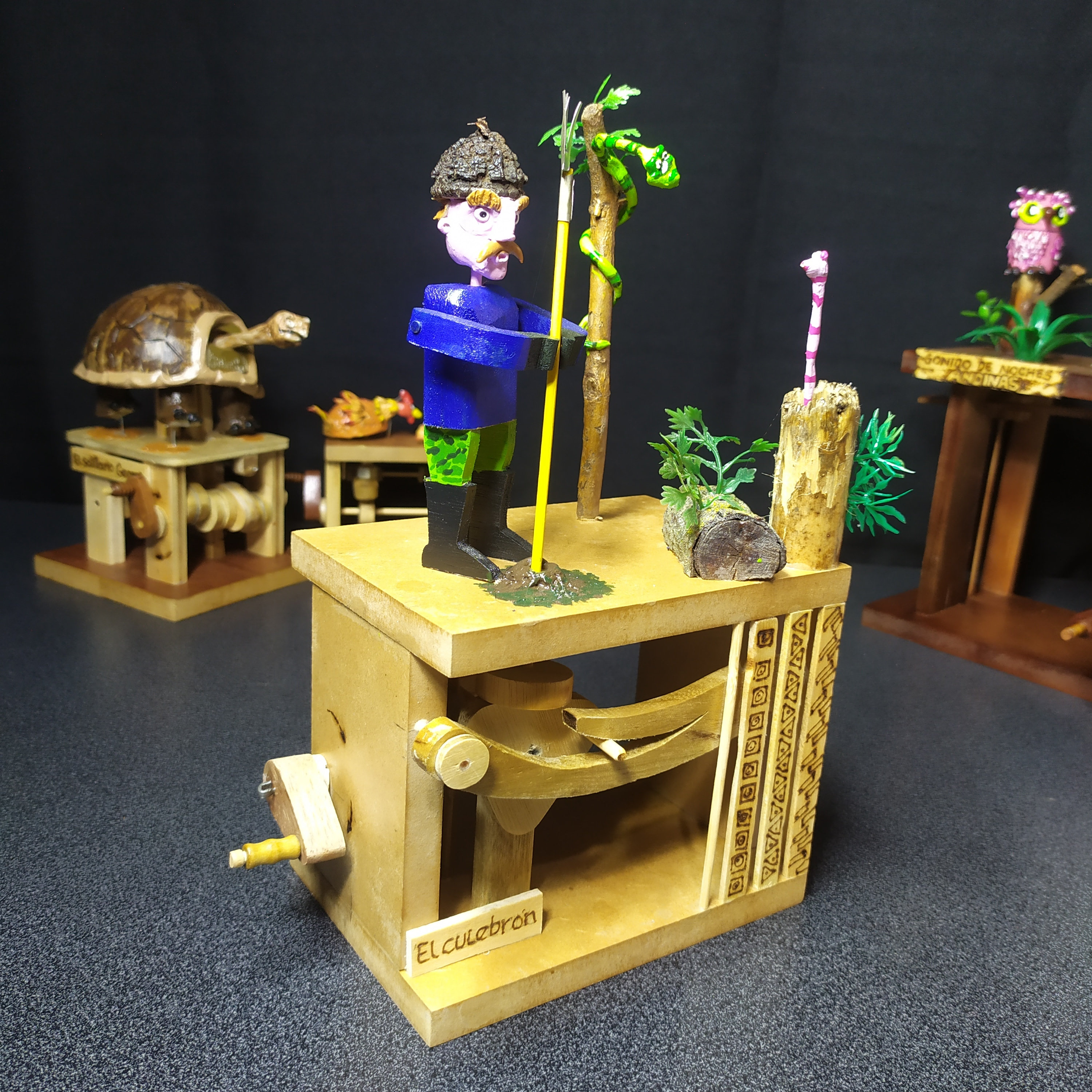 SNAKE HUNTER Automata - Etsy