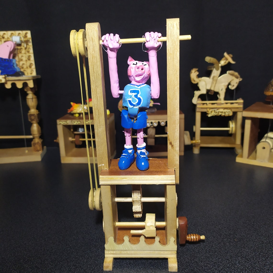 BRAVE PIG AUTOMATA - Etsy