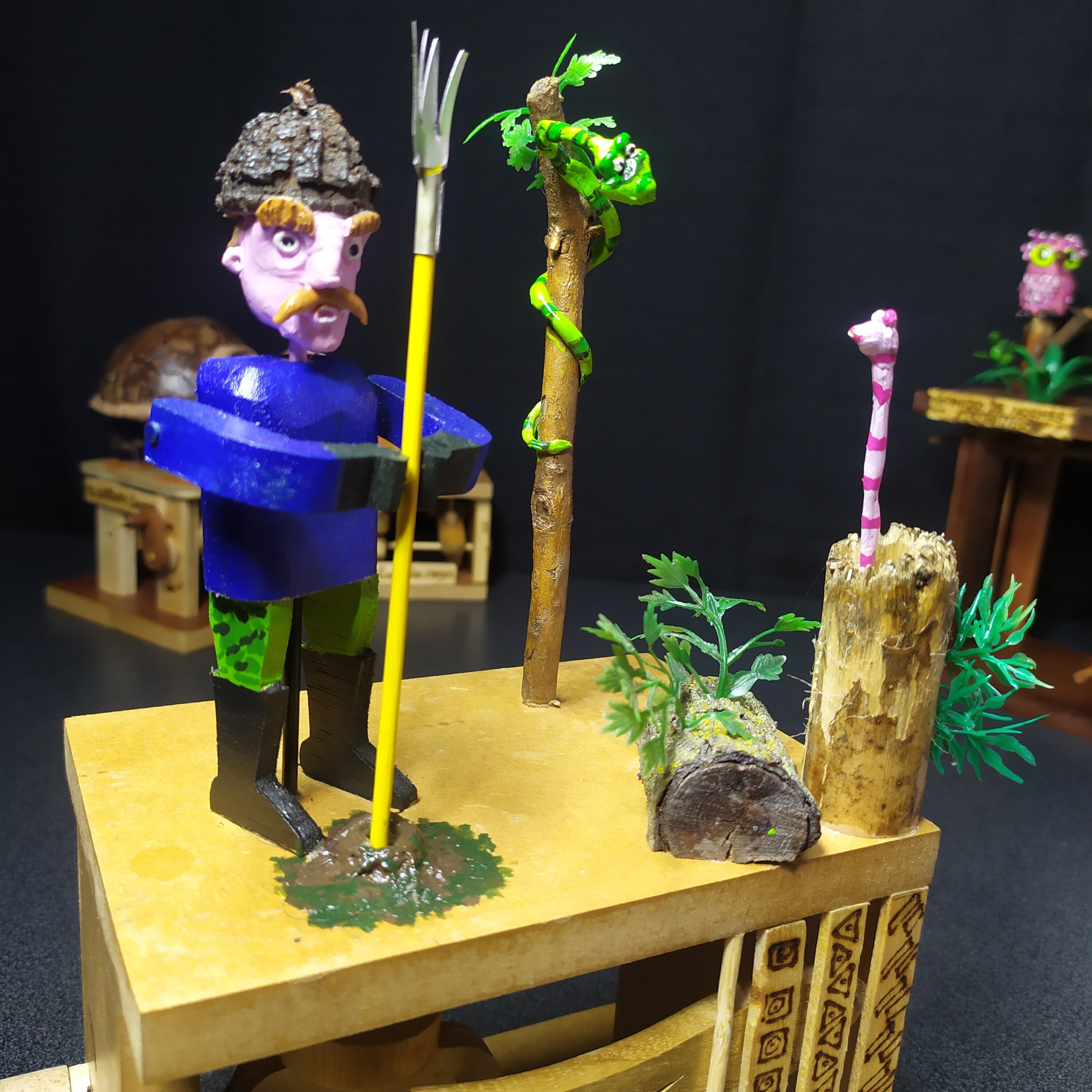 SNAKE HUNTER Automata - Etsy