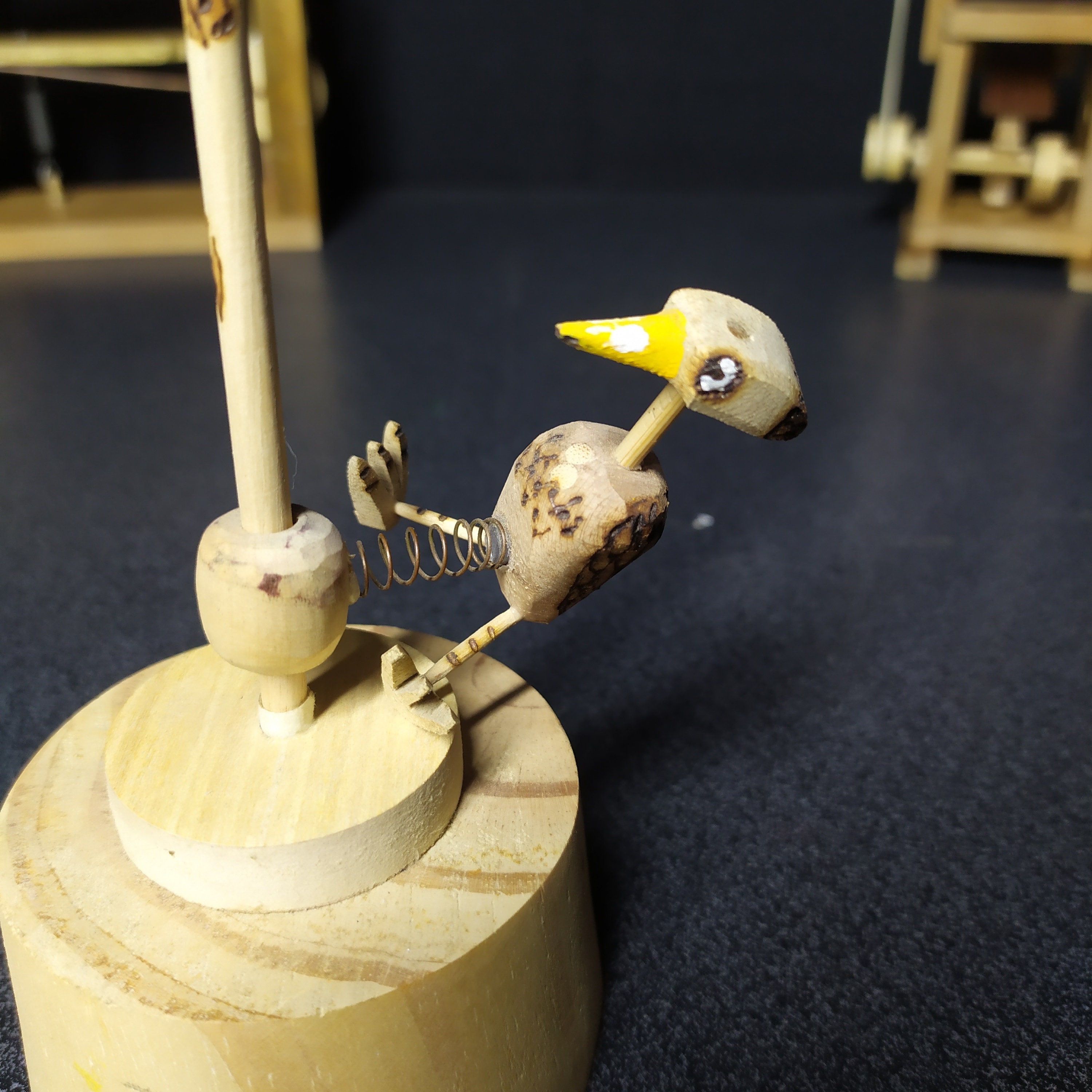 WOODPECKER AUTOMATA - Etsy