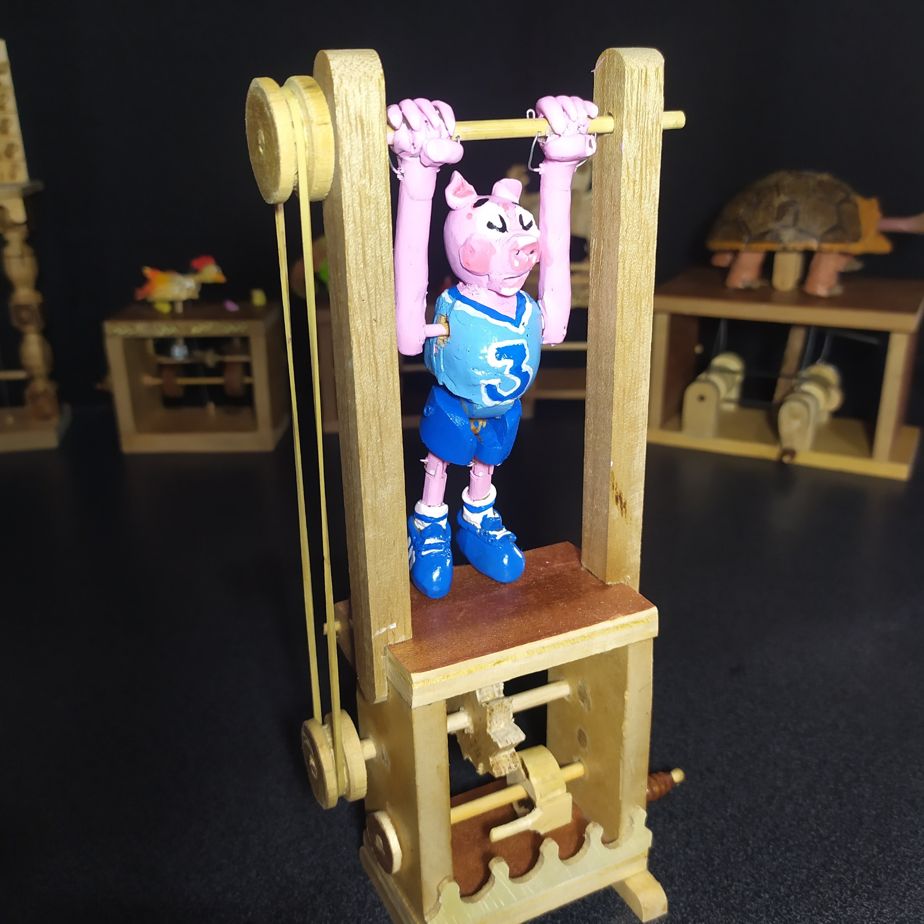 BRAVE PIG AUTOMATA - Etsy