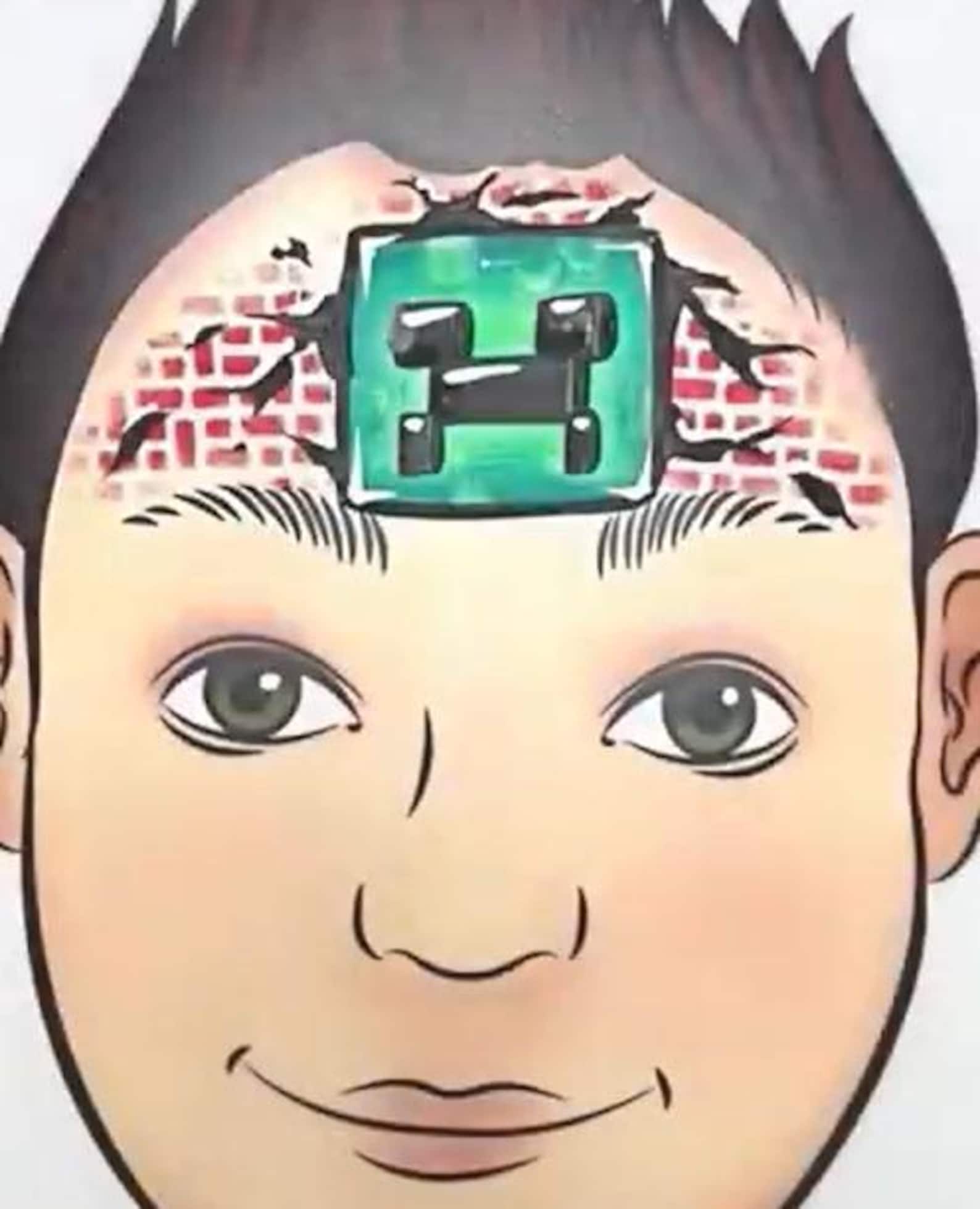 Step-by-step Video Guide 10 Cartoons and Games Face Painting Tutorials ...