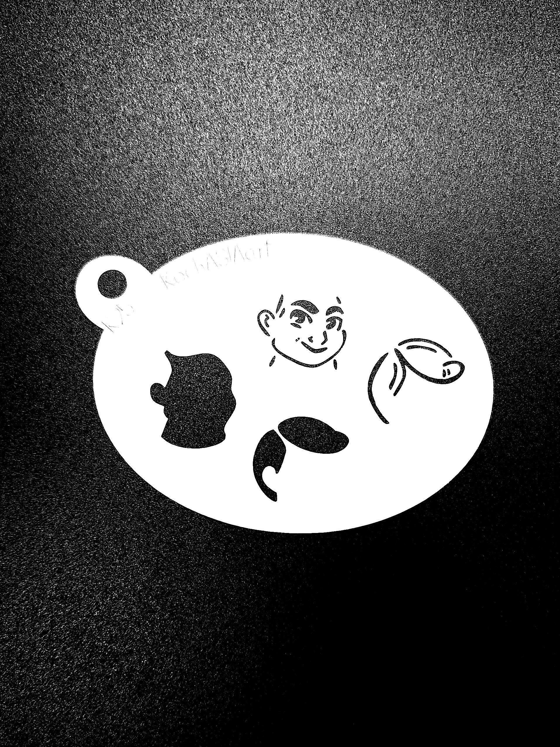 Kochasiaart Boys Face Paint Stencil Airbrush Stencils Set - Etsy