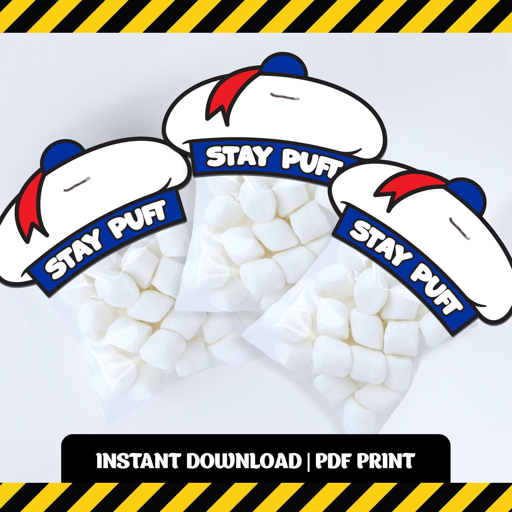 Stay Puft Topper Marshmallow Man Treat - Ghostbusters Party Decor ...