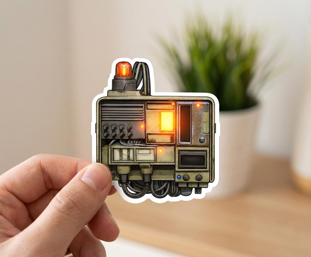 Arc Raiders Extraction Control Panel Sticker, Video Game Sticker ...