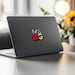 MS DOS Retro Windows Sticker, Weatherproof Glossy Vinyl Sticker, Laptop ...