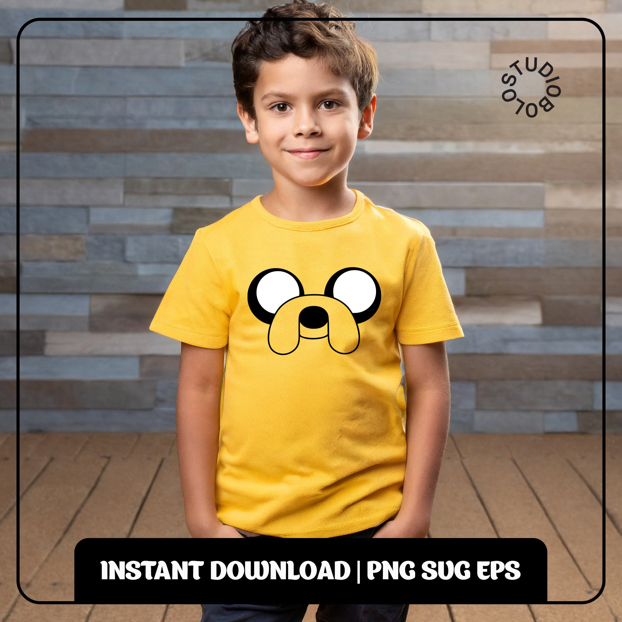 Adventure Time Jake the Dog Cosplay SVG PNG Files Kids & - Etsy