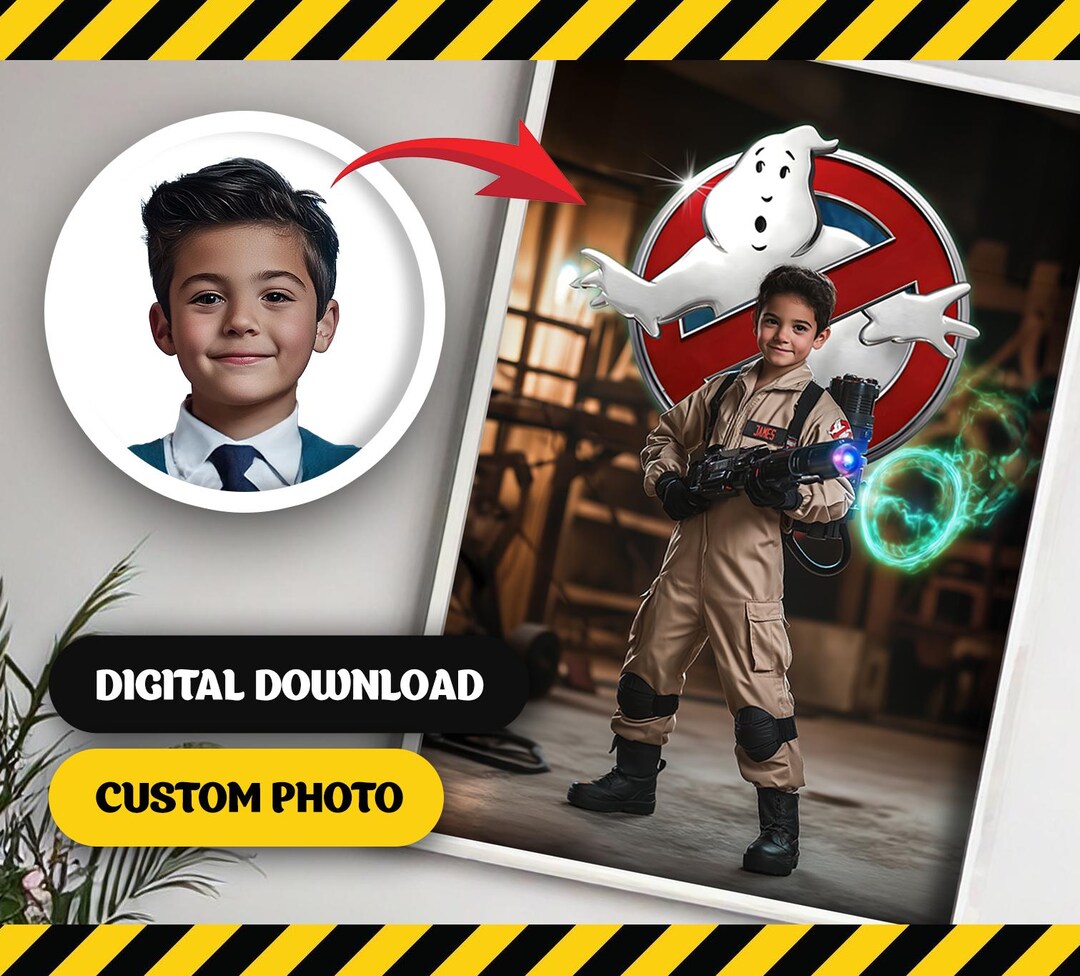 Custom Ghost Portrait - Ghost Personalized Portrait - Face Image for a ...